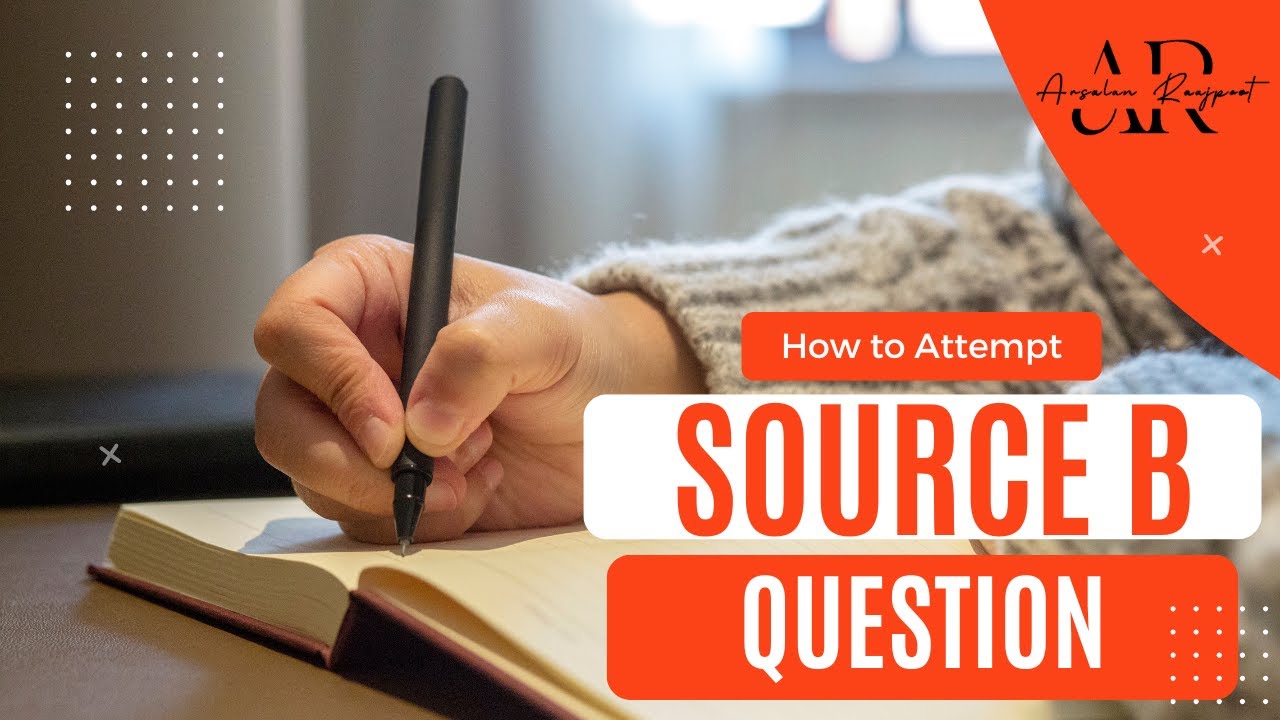 How to attempt a source B question | O' Level Pakistan Studies 2059/01