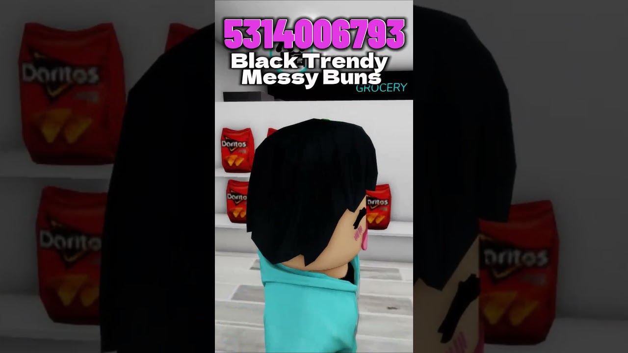 Brookhaven Black Surfer Hair with Green Highlight ID Code [ OUTFIT 2024 Roblox Ids ] #roblox