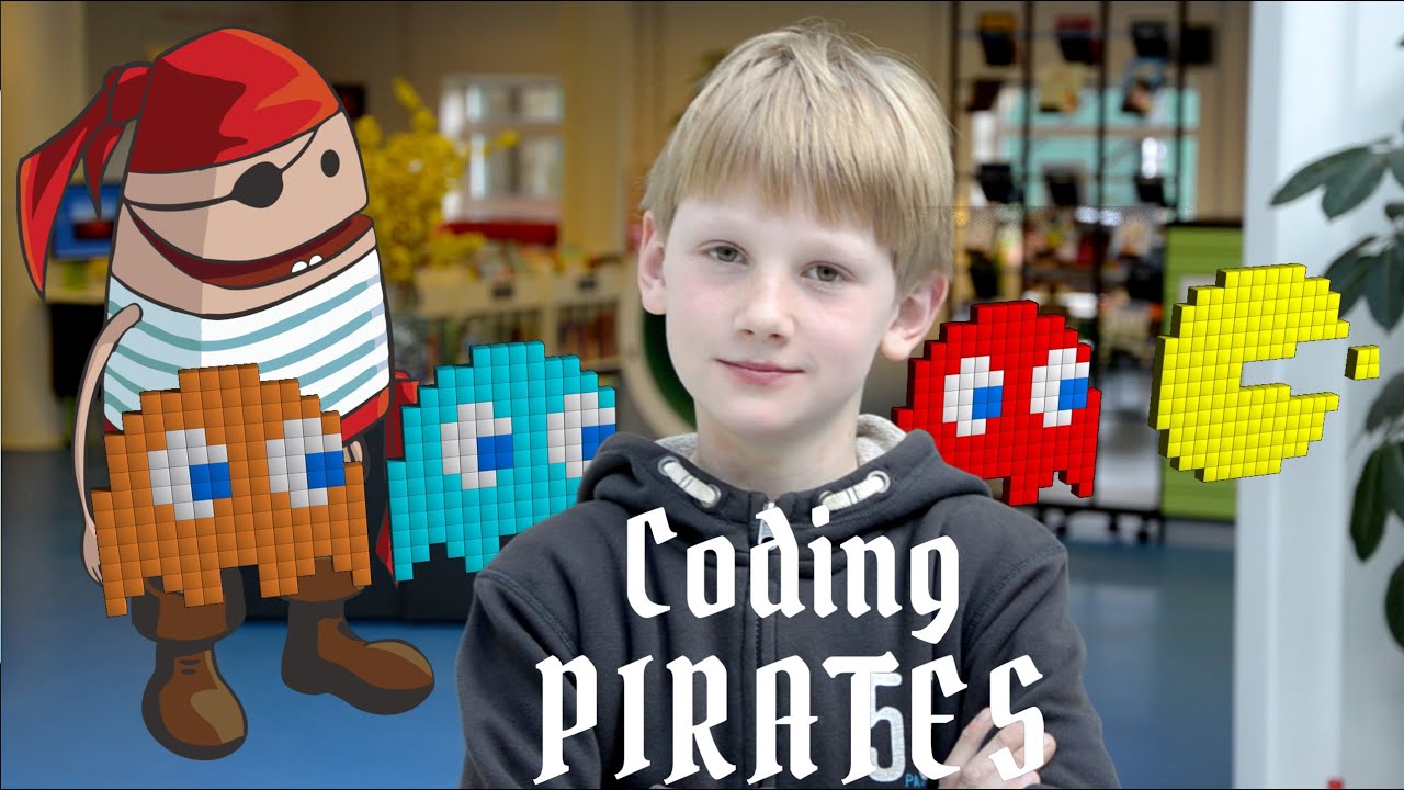 Kodepirat laver Pacman i Python