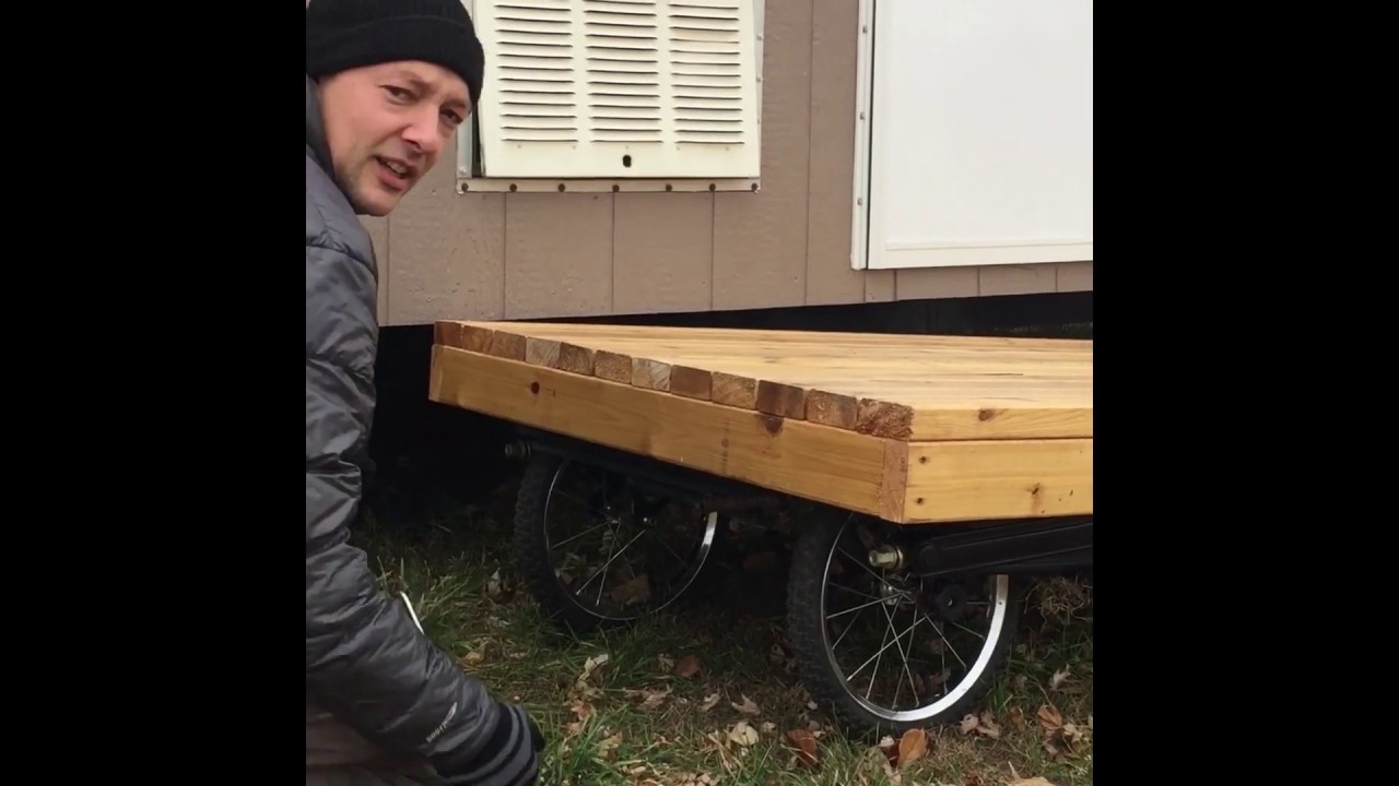 Tiny House Portable Deck RV Deck