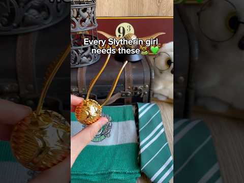 Every Slytherin girl needs these #harrypotter #giftidea #magic #slytherinpride #slytherin #ring
