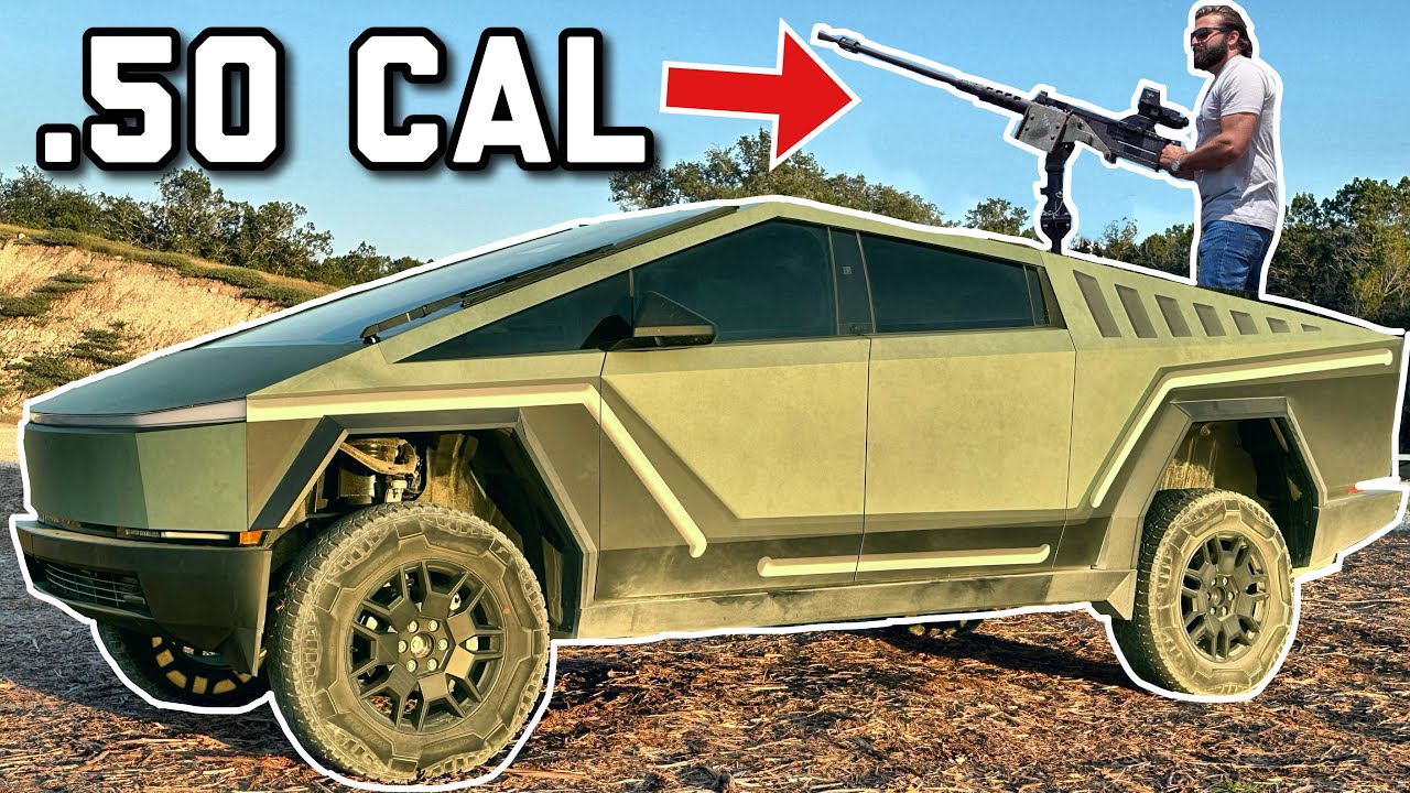 Guy Turns Cybertruck Into Real Halo Warthog, Complete With a Working ... Guy Turns Cybertruck Into Real Halo Warthog, Complete With a Working ...
