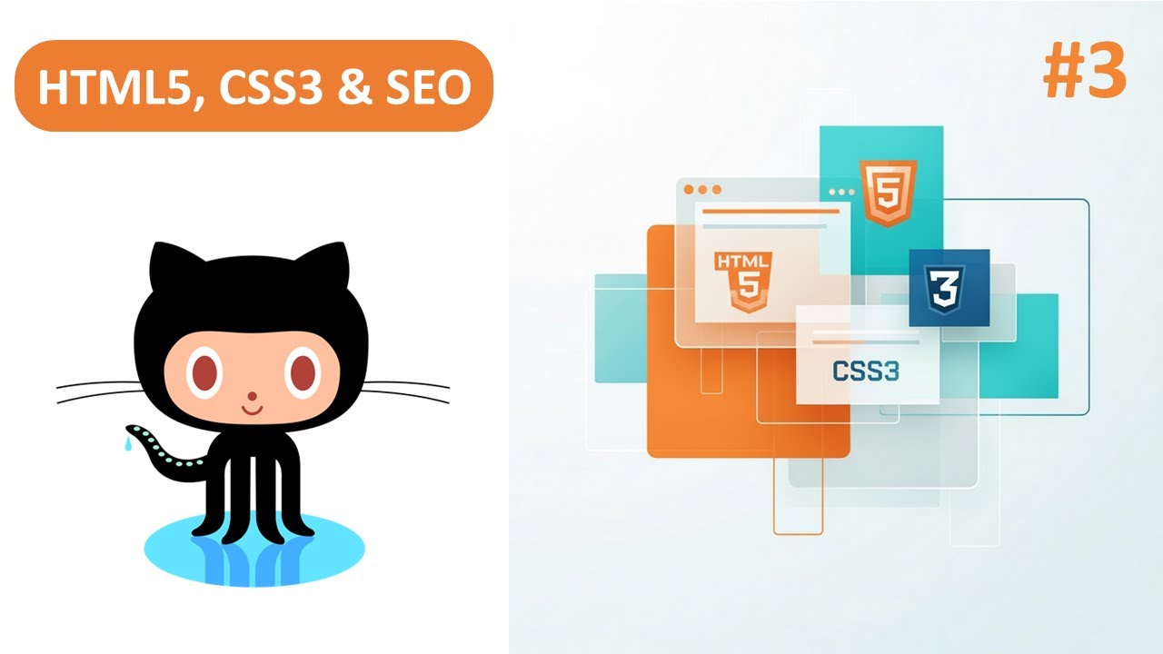 HTML5 and CSS3 - Creating a repository on GitHub for project management #github #kanban #project