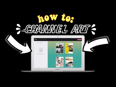 HOW TO MAKE A CHANNEL ART ON MAC WITH FOTOR