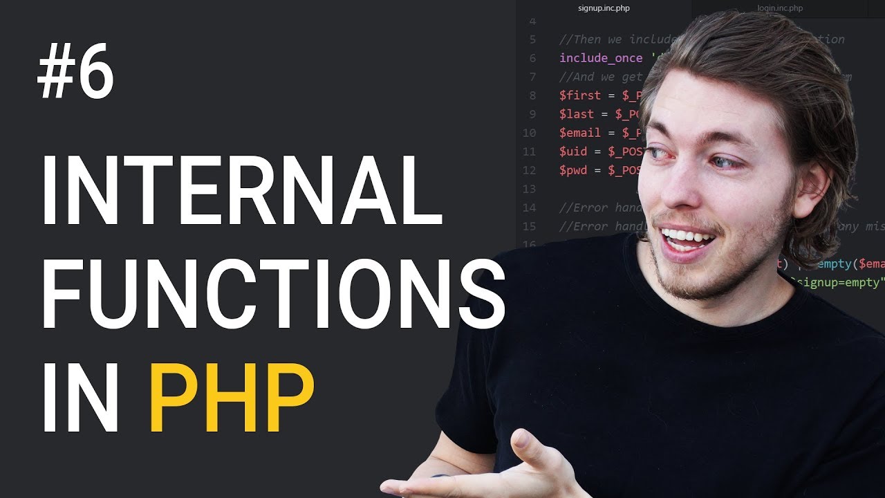6: What Are Internal Functions in PHP | PHP Tutorial | Learn PHP Programming | PHP for Beginners