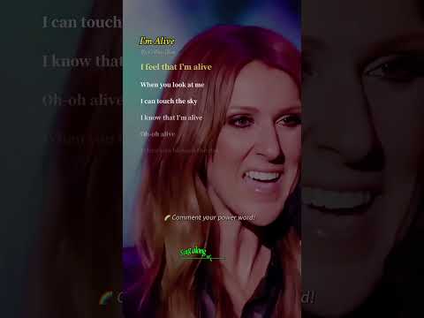 I’m Alive by Céline Dion | Empowering Anthem of Strength and Gratitude