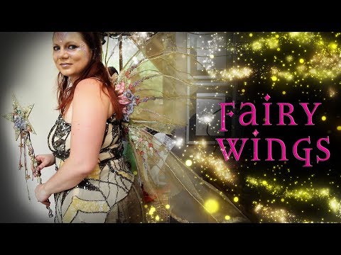 Flower Fairy Wings Tutorial - How to Make Fairy Wings