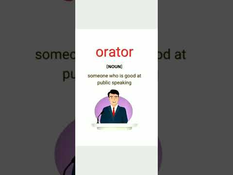 #orator #meaning of orator