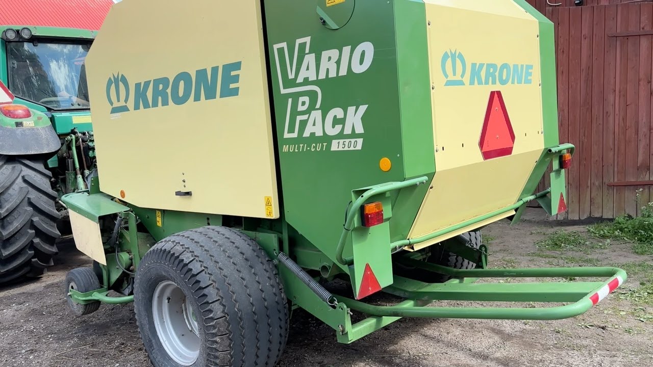 Rundbalspress Krone Vario Pack 1500, Örebro, Klaravik auktio