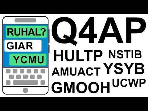 New dictionary of texting acronyms