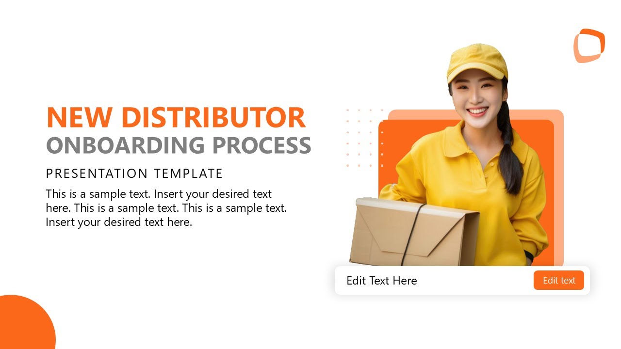 New Distributor Onboarding Process PowerPoint Template