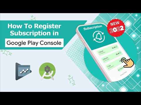 How to Make Subscriptions in Google Play Console