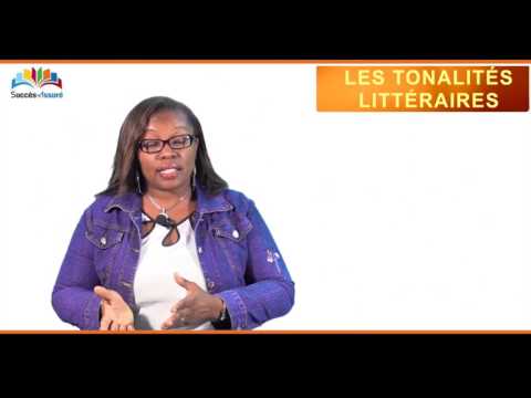 Les tonalités littéraires