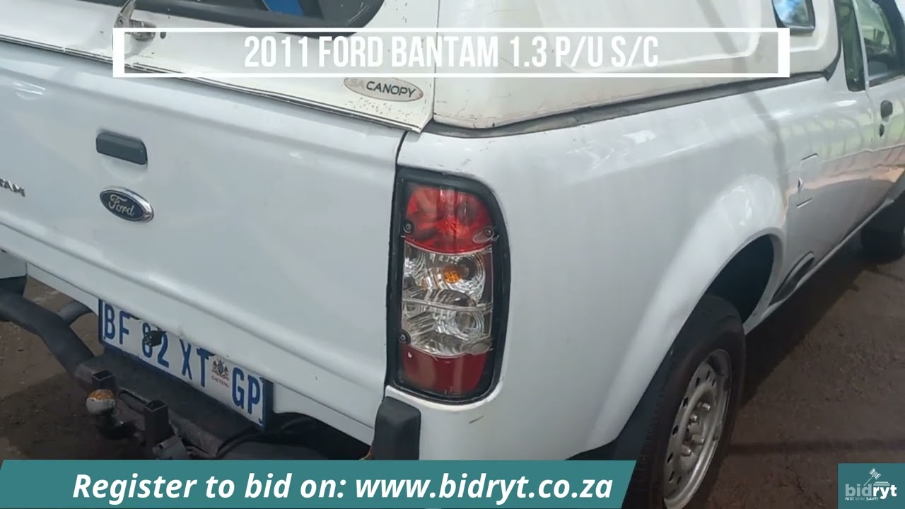 2011 Ford Bantam 1.3 P/U S/C on Auction