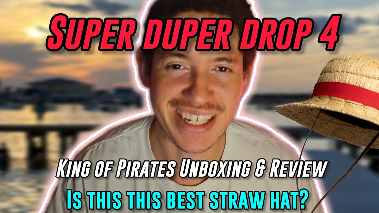 NEW Luffy Collector's Strawhat Drop 4 Unboxing!!! - Super Duper x One Piece Merch #onepiece