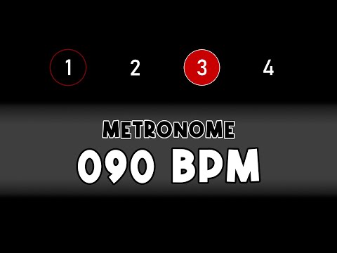 90 BPM (beats per minute) METRONOME