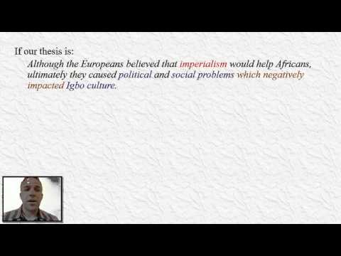 Spring Anchor Tutorial 3 - Topic Sentences