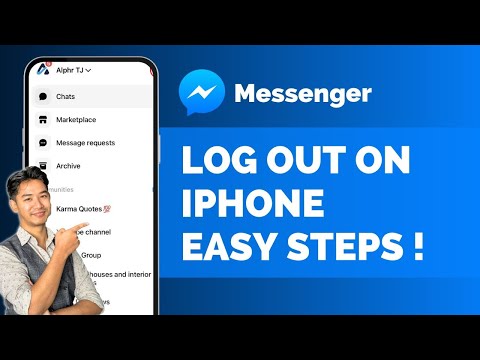 How To Logout From Facebook Messenger On iPhone's [iOS]