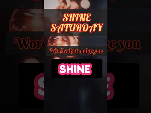 ✨✨SHINE SATURDAY! Words that make you SHINE ✨✨ #english #daily #learn #shortvideo