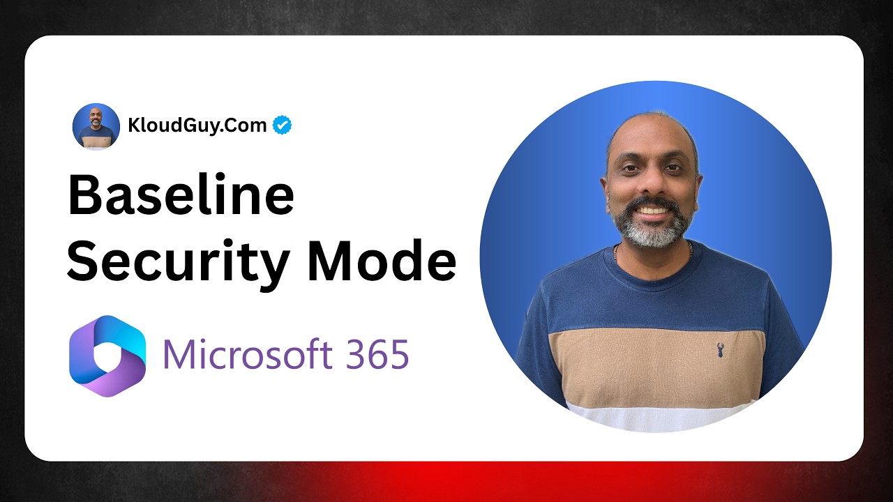 Configure Baseline Security Mode In Microsoft 365