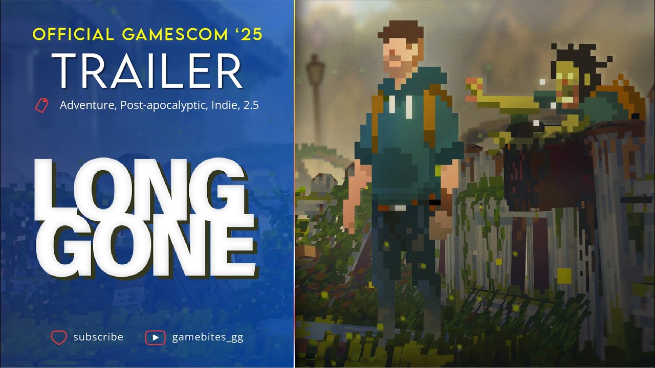 Long Gone | Official Trailer | 3D Pixel Indie Narrative Adventure