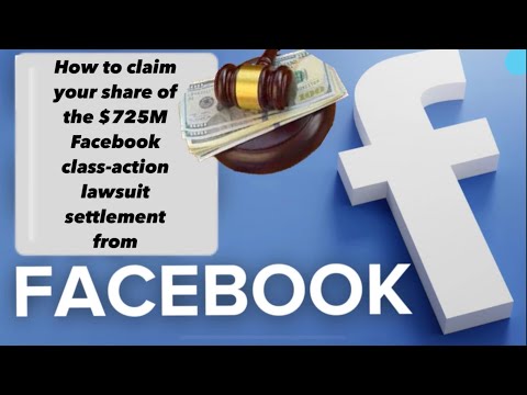 Facebook class-action lawsuit. Claim your share of the $750M