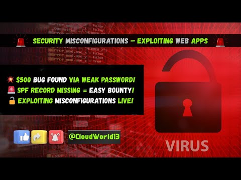 Lesson:11. Exploiting Security Misconfigurations – Weak Passwords & SPF Record PoC