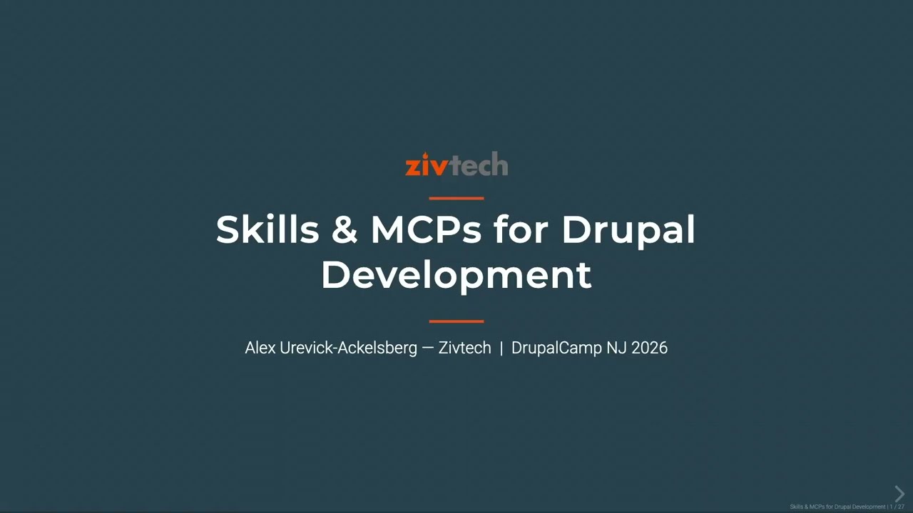 Claude Skills and MCP for Drupal Development