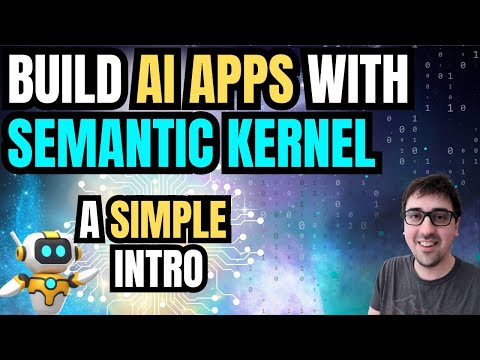 Use Semantic Kernel to build AI Apps and Agents - a simple intro!