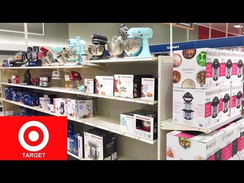 TARGET KITCHEN BLENDERS MIXERS FOOD PROCESSORS SHOP WITH ME SHOPPING STORE WALK THROUGH 4K