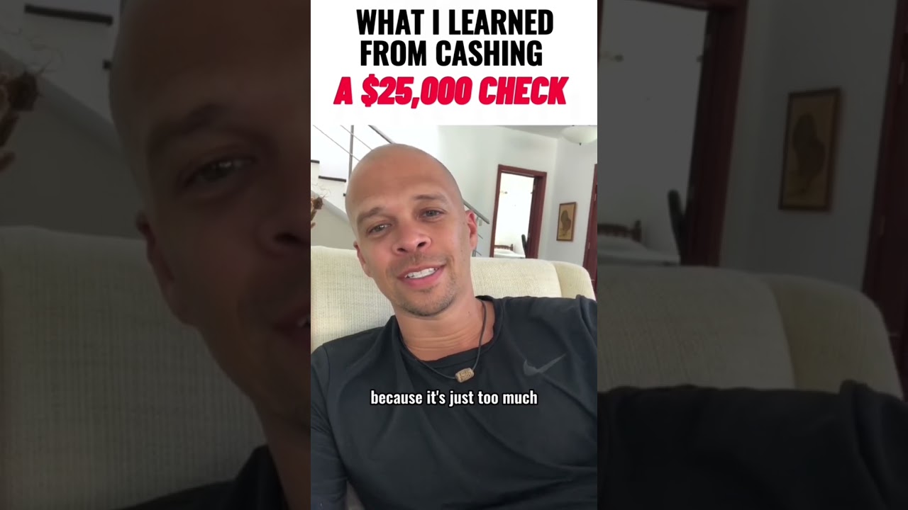 Tried To Cash A $25,000 Check 🫣 #shorts #banks #entrepreneur