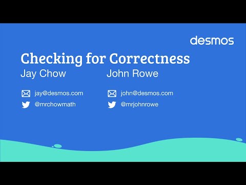 Correctness Checks - Videos - Computation Layer Support Forum