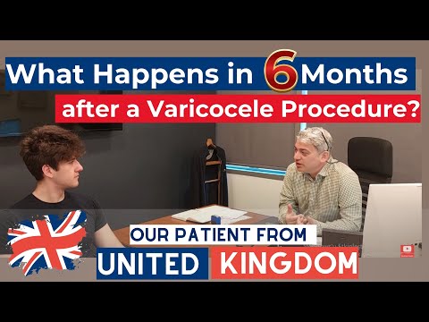 What Happens in 6 Months after a Varicocele Procedure? Our Patient From U.K #varicoceleuk