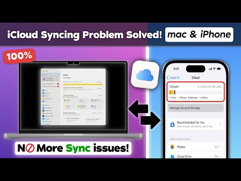 iCloud Syncing Issues Fixed! iPhone and Mac iCloud