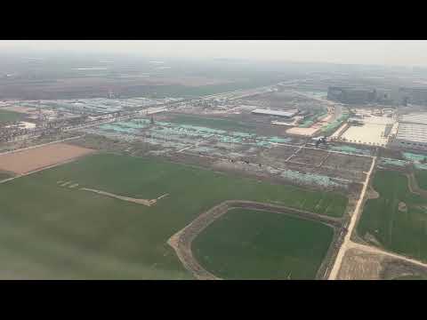 Xian (XIY) Xianyang International Airport. Final Approach & Landing. 31st March 2025