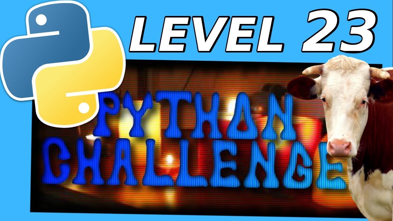 Python Challenge! 23 The 