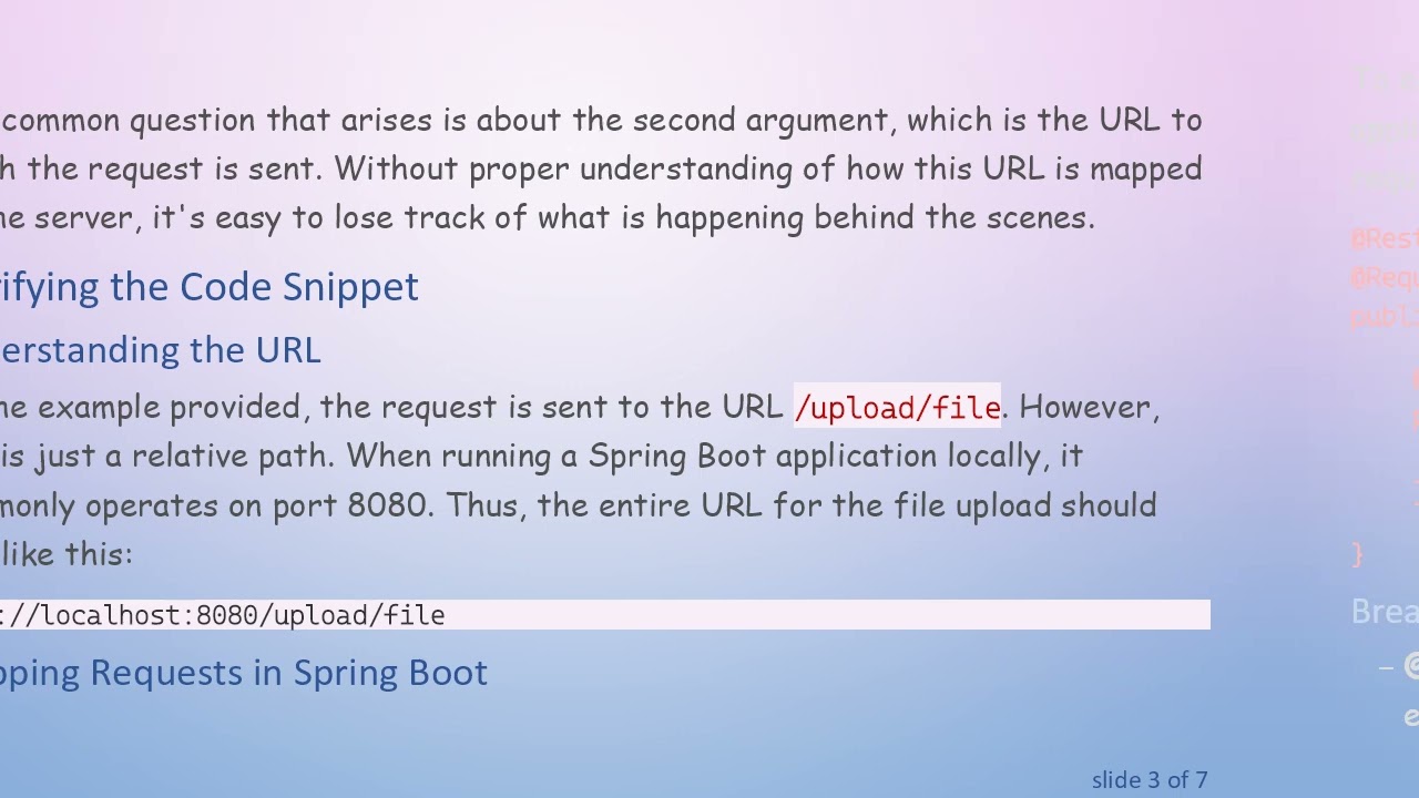 Understanding File Uploads in Angular 8 with Spring Boot