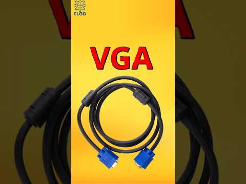 VGA Cable Explained – History, Use & Compatibility #VGA #VGACable #DisplayCable #techhighlights