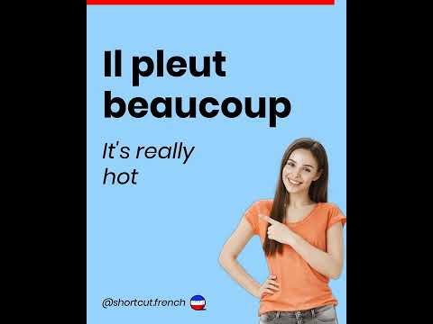 Il pleut beaucoup