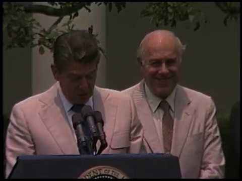 1984 NBA Champion Boston Celtics @ The White House