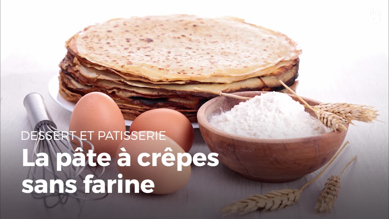 Préparer une pâte à crêpes sans farine - Sans Gluten - Comment préparer ...