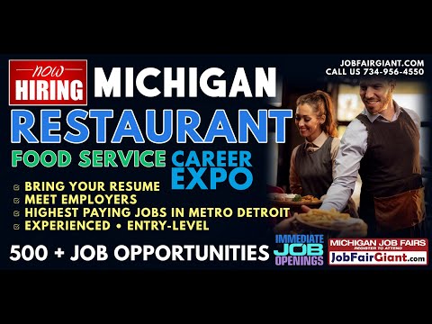 Michigan Restaurant Job Fair – Get Hired or Find Top Talent!