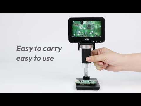 MatataStudio Digital Microscope M2B 1 Megapixel 400x 4.3-inch IPS display HDMI cable 32G TF card