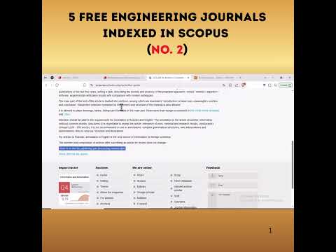 4 FREE Artificial Intelligence Journals Indexed in Scopus || NO APC - Publish for Free #scopus