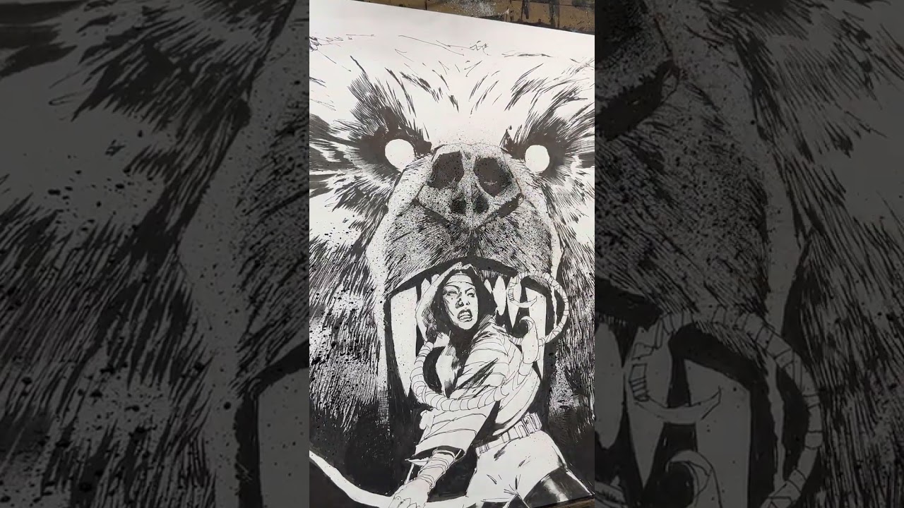 DEMON BEAR (Short Timelapse)