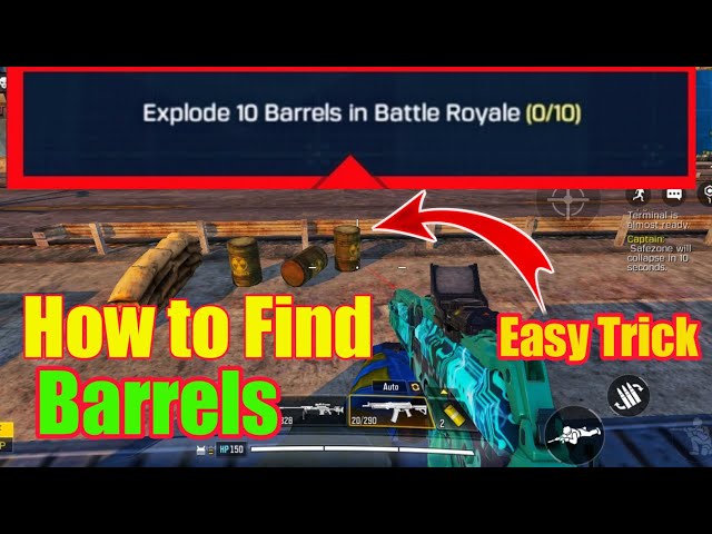 How to make barrels explode in COD Mobile