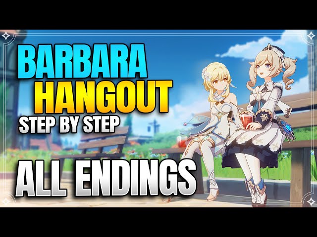 Genshin Impact Barbara Hangout guide: How to start, possible endings ...
