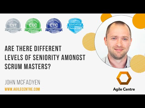 Are there different levels of seniority amongst Scrum Masters?