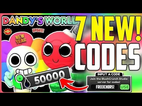 ⚠️NEW💥CODES⚠️ROBLOX DANDY'S WORLD JUNE 2025 - DANDY'S WORLD CODES 2025