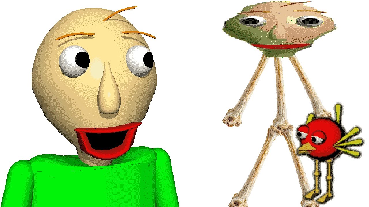 I MAKE INACCURATE BALDI MODEL/RIGGING [SPEED VIDEO] (Anim8or)